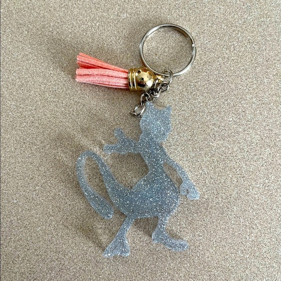 Hand Crafted | Accessories | Handmade Pokmon Mewtwo Keychain | Poshmark